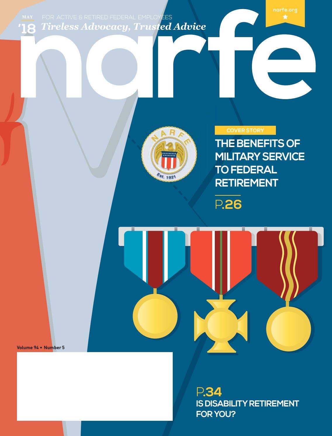 May 2018 NARFE Magazine by NARFE - Issuu
