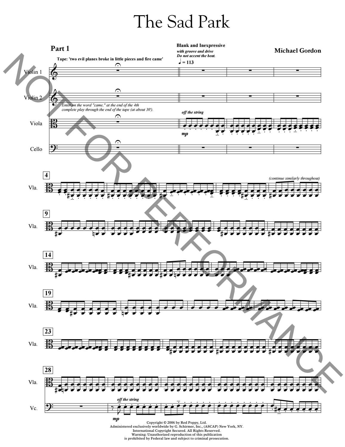 The sad park full score watermark2 by Red Poppy Music - Issuu