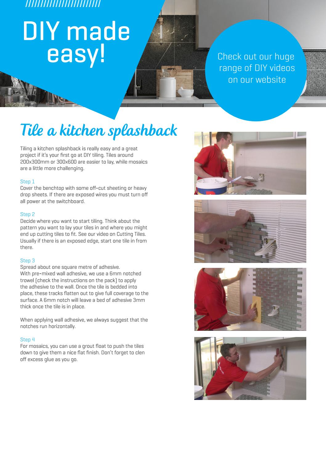 Splashback tiling by Beaumont Tiles - Issuu