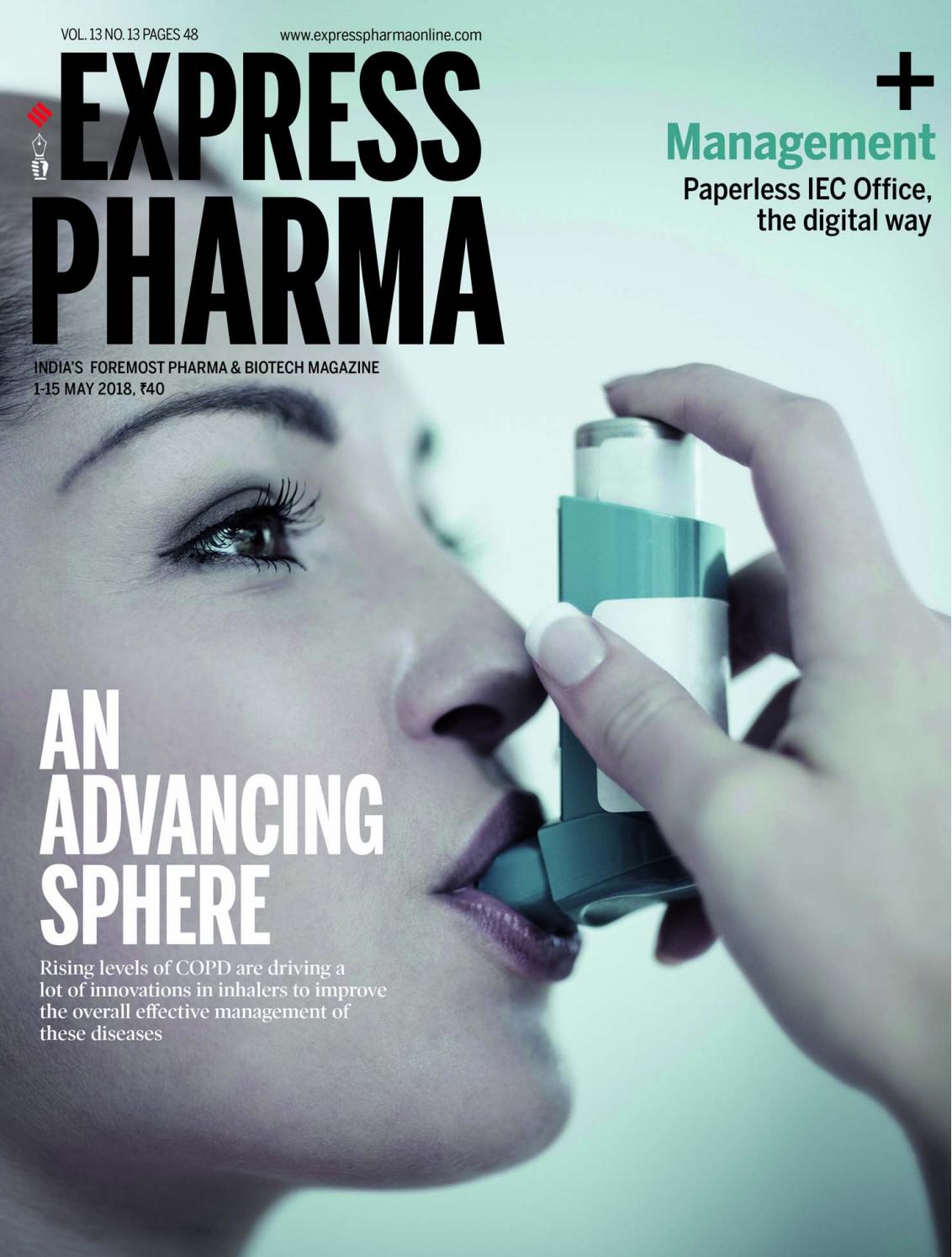 Express Pharma (Vol.13, No.13) May 1-15, 2018 by Indian Express - Issuu