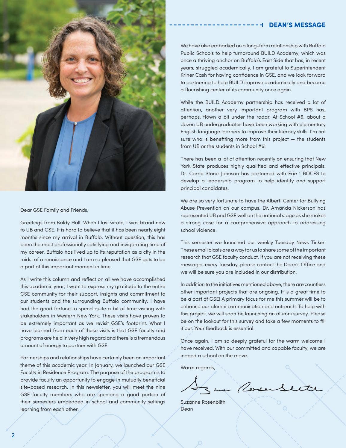 GSE .edu Newsletter - Spring 2018 by UB GSE | Education - Issuu