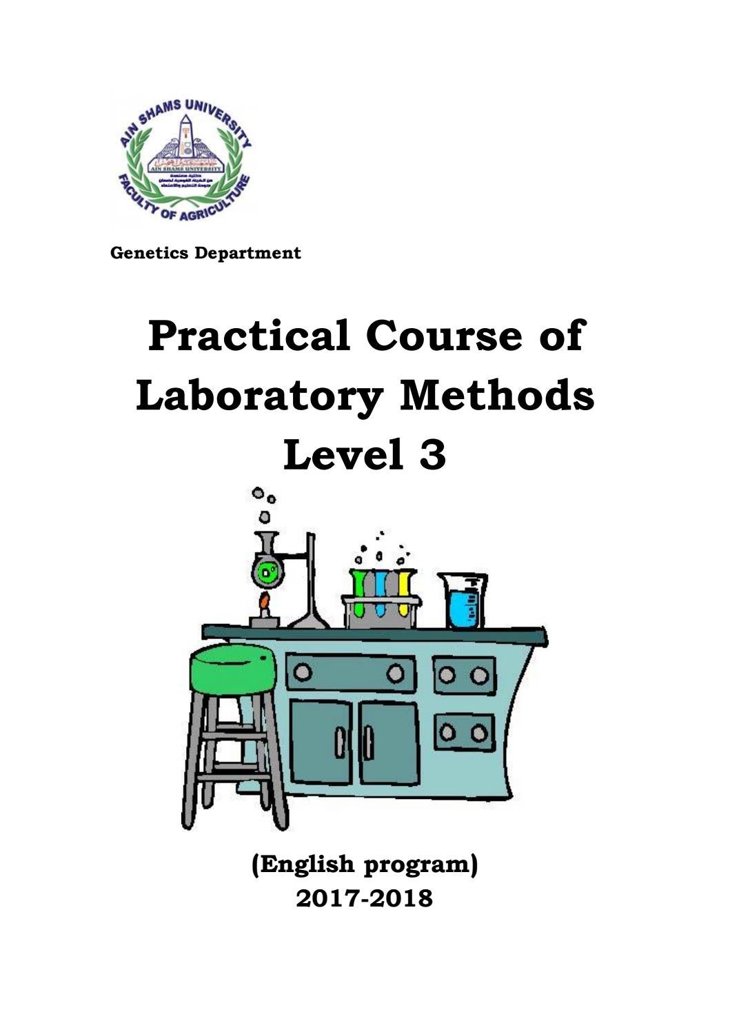 All section of lab methods level 3 2017 2018 by Mona Moghazee - Issuu