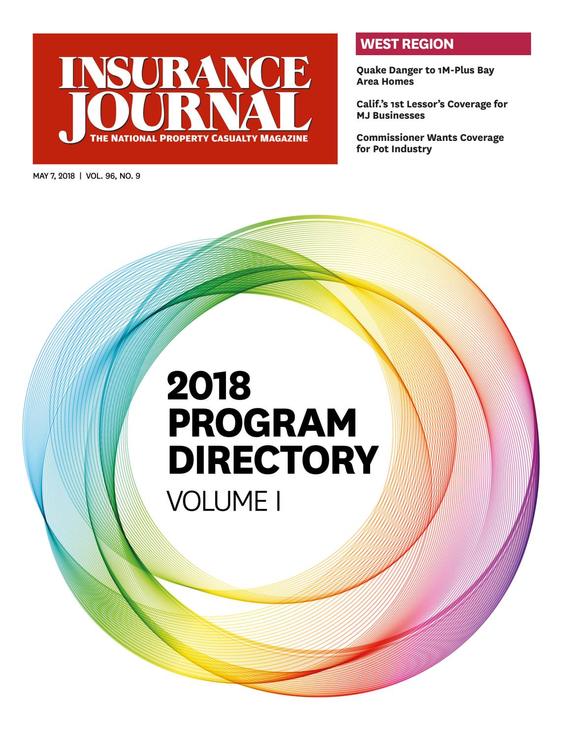 Insurance Journal West 2018-05-07 by Insurance Journal - Issuu