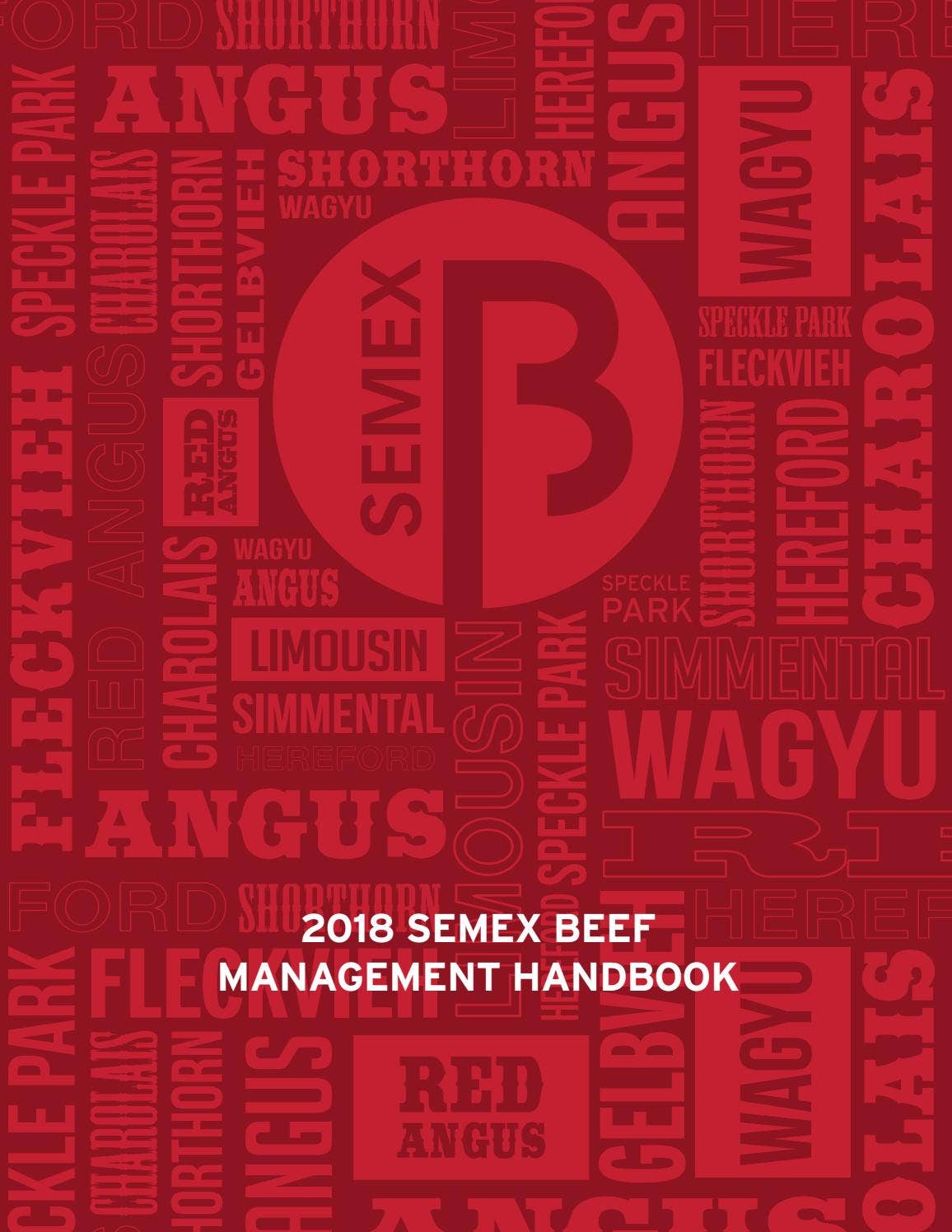 Semex Beef - 2018 Management Handbook - International by Semex - Issuu