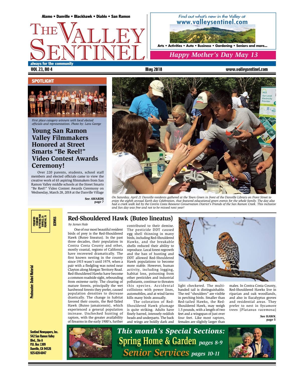 The Valley Sentinel_May 2018 by Sentinel Newspapers - Issuu