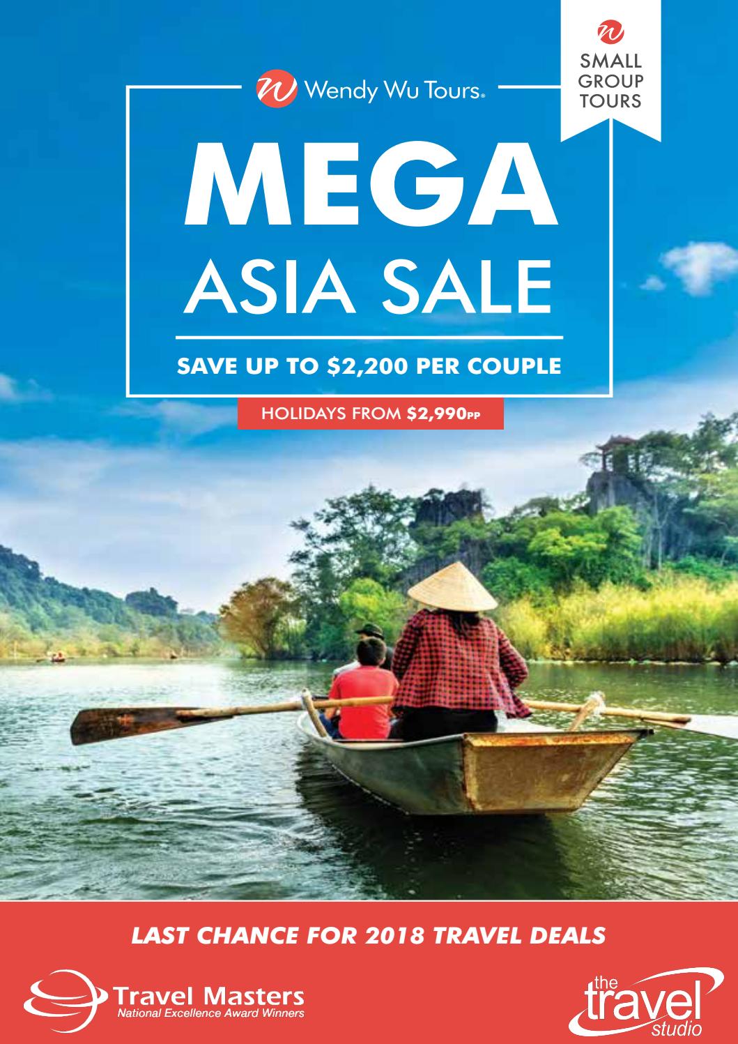 MEGA ASIA SALE with Wendy Wu Tours by Travel Masters - Issuu