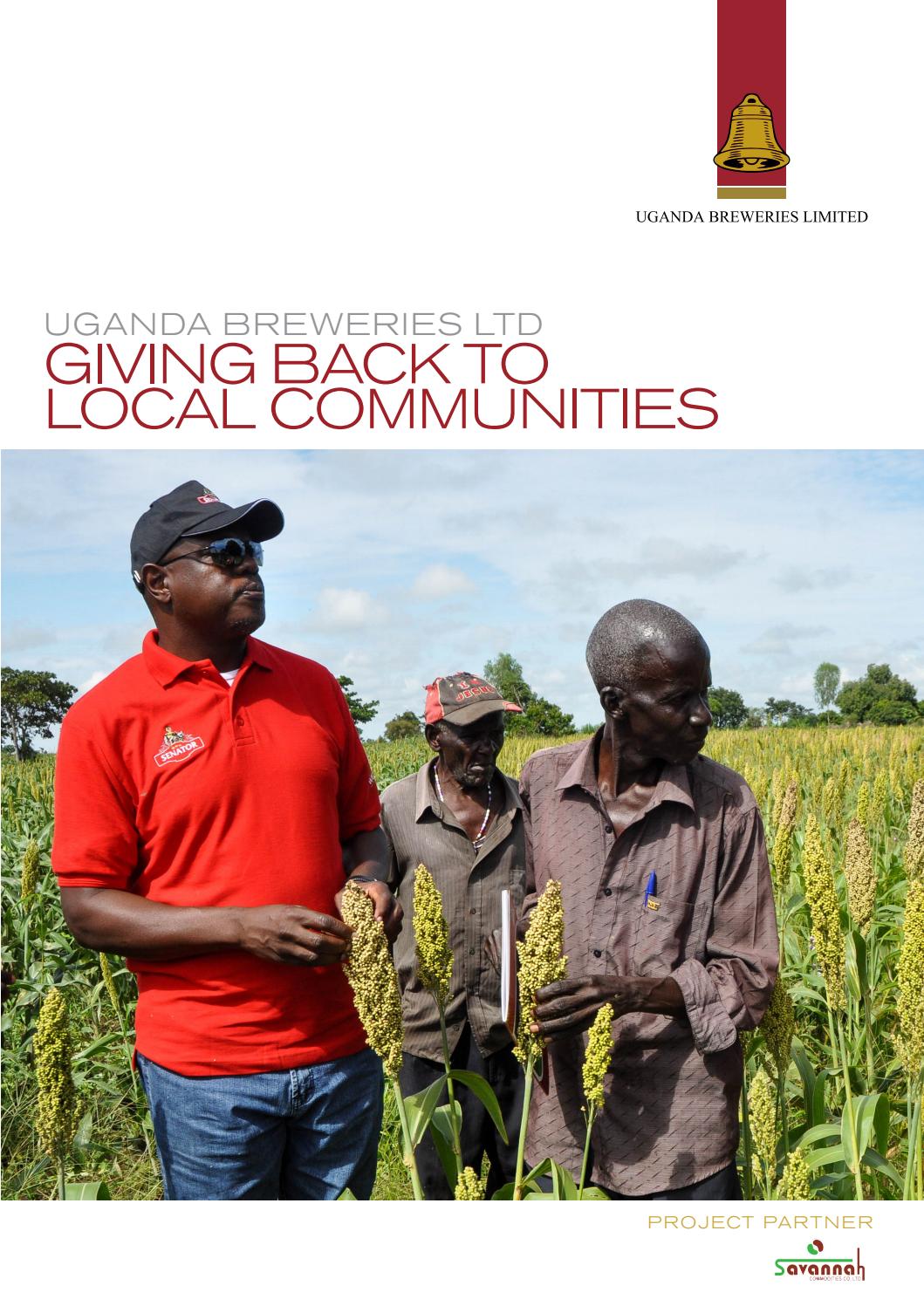 Uganda Breweries - Brochure 2018 by FDF World - Issuu