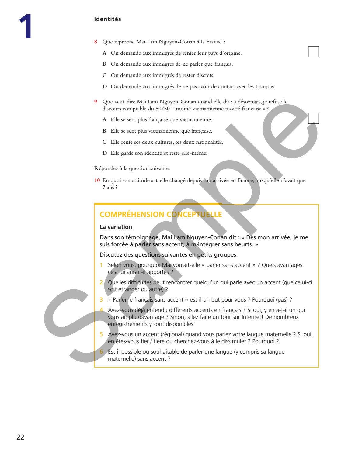 Preview French B for the IB Diploma Second Edition by Cambridge ...
