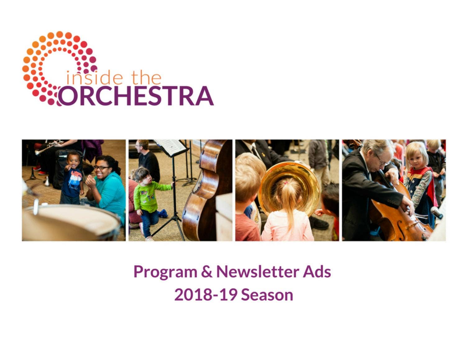 2018-19 Ad Packet by Inside the Orchestra - Issuu