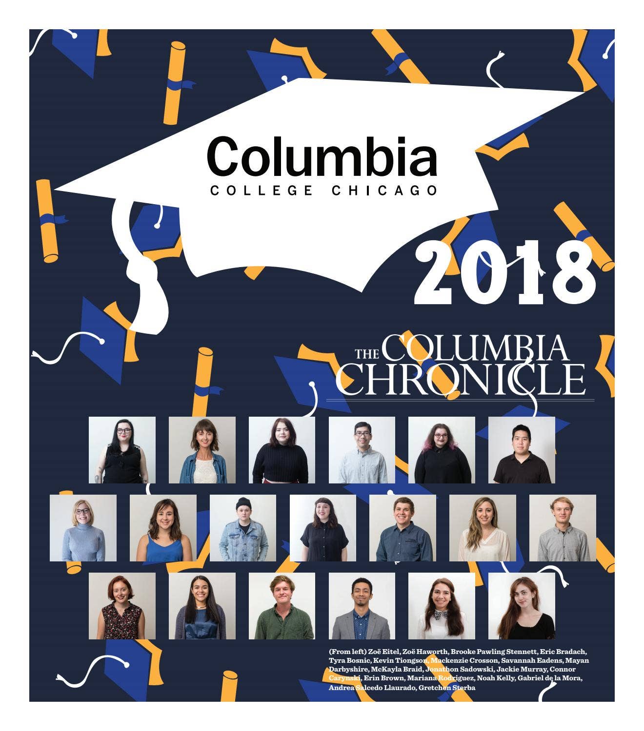 Congrat Your Columbia Grad 2018 by The Columbia Chronicle of Columbia ...