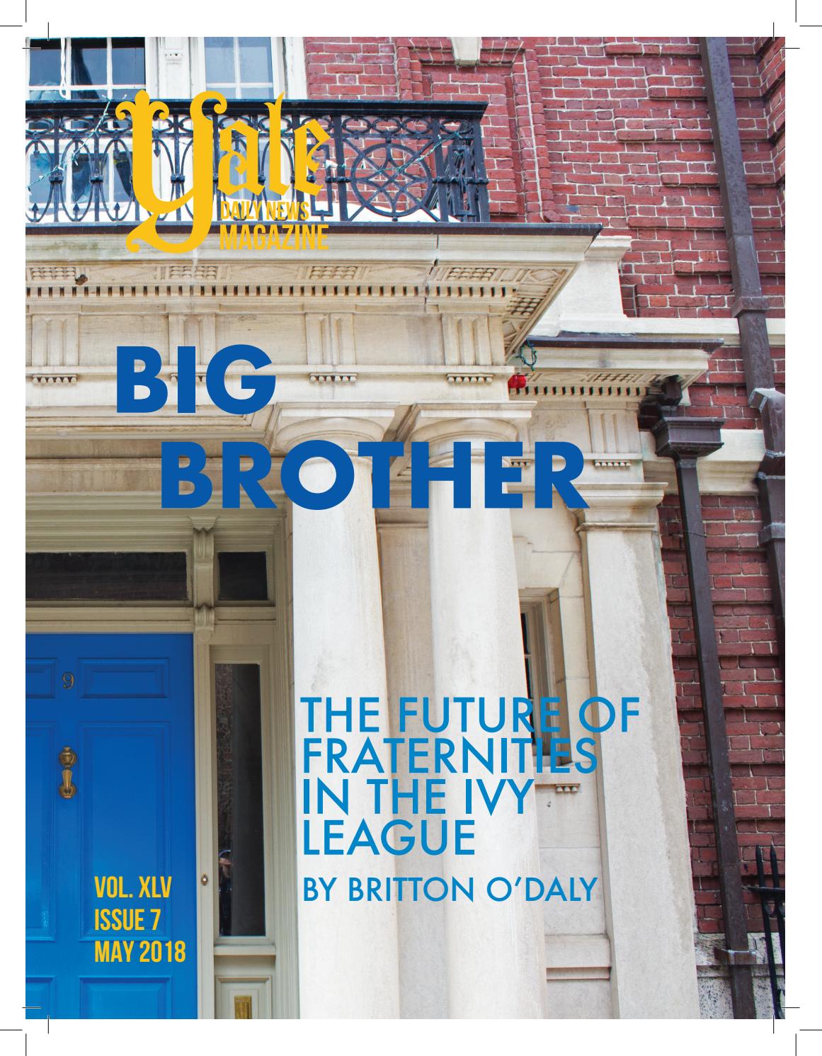 Yale Daily News Magazine May 2018 by Yale Daily News - Issuu