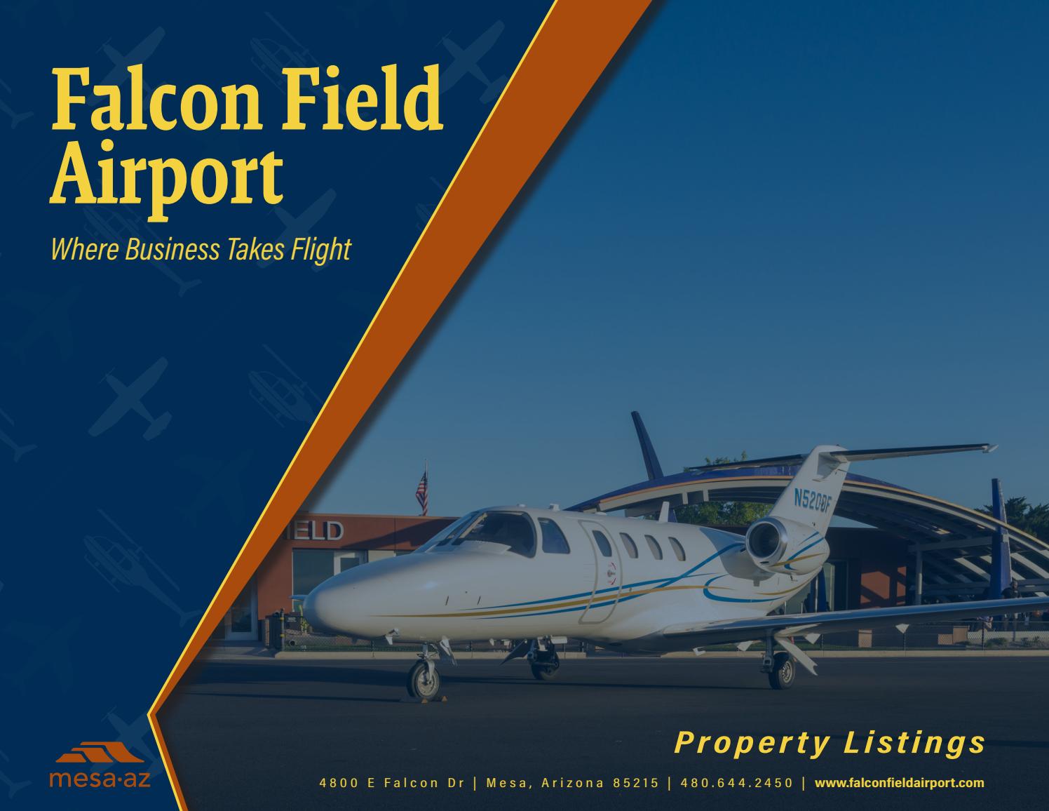 Falcon Field Airport Property Listings by City of Mesa, AZ - Issuu
