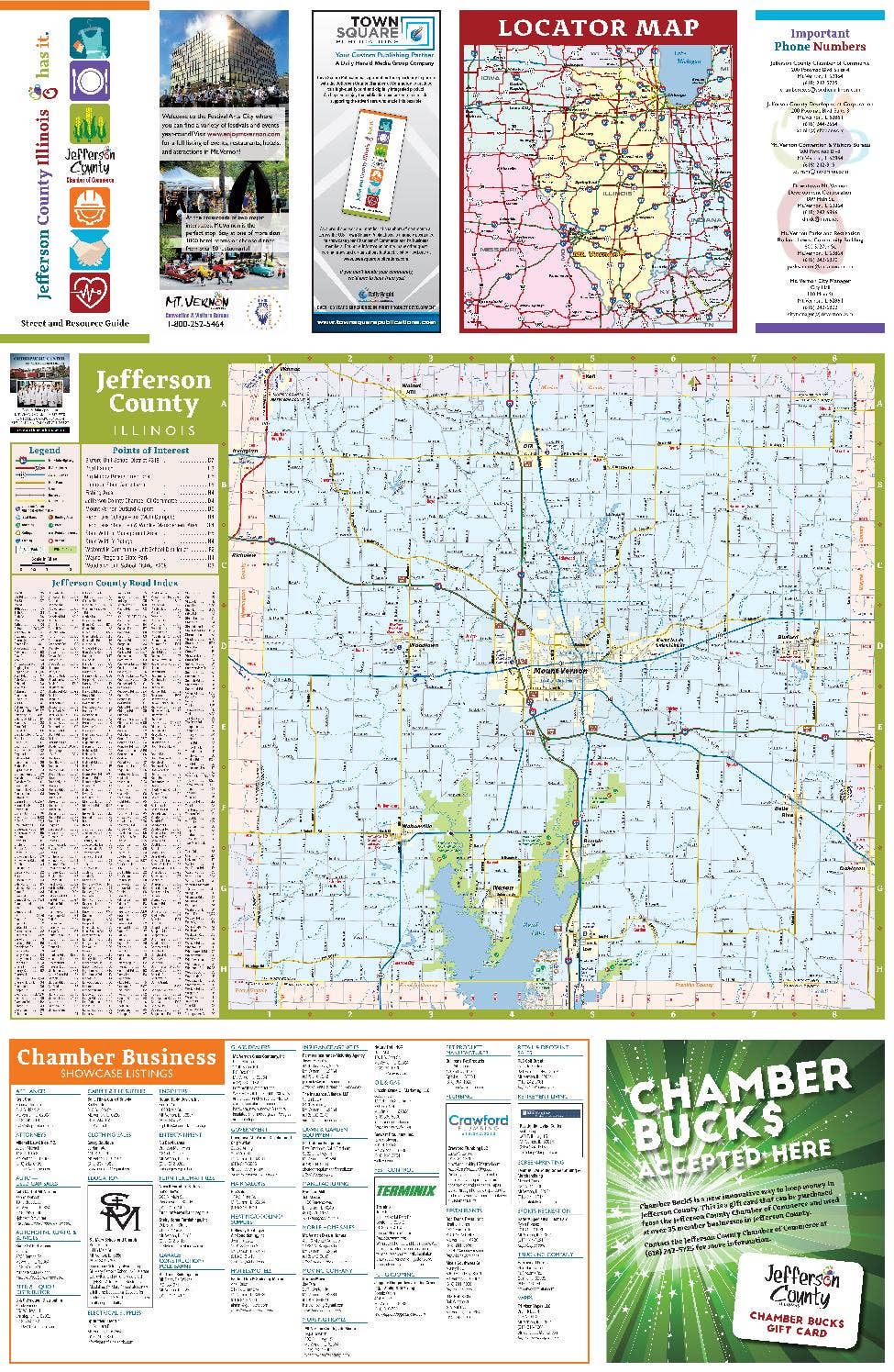 Jefferson County IL Map 2018 by Town Square Publications, LLC - Issuu