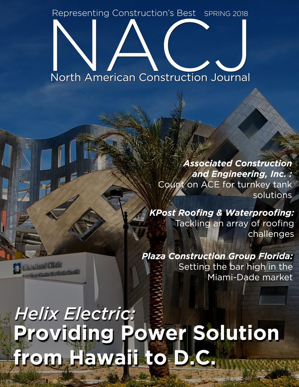 NACJ Spring 2018 by North American Constructors Journal - Issuu