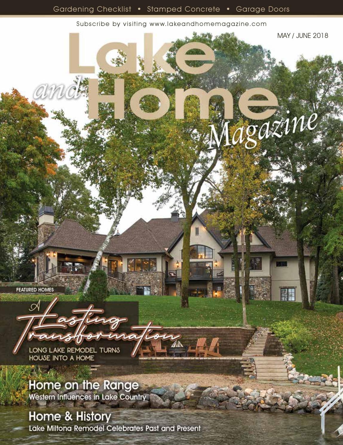 Lake&Home Magazine May/Jun '18 by Lake & Home Magazine | Area Woman ...