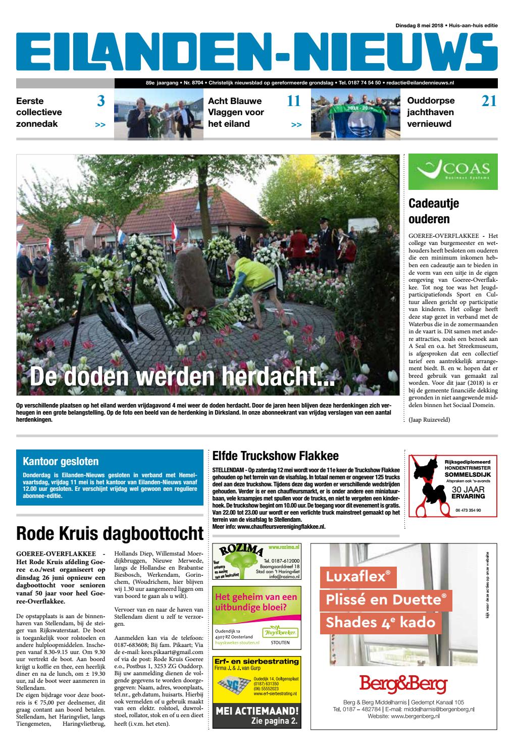 Eilanden-Nieuws 8 mei 2018 by Eilanden-Nieuws - Issuu