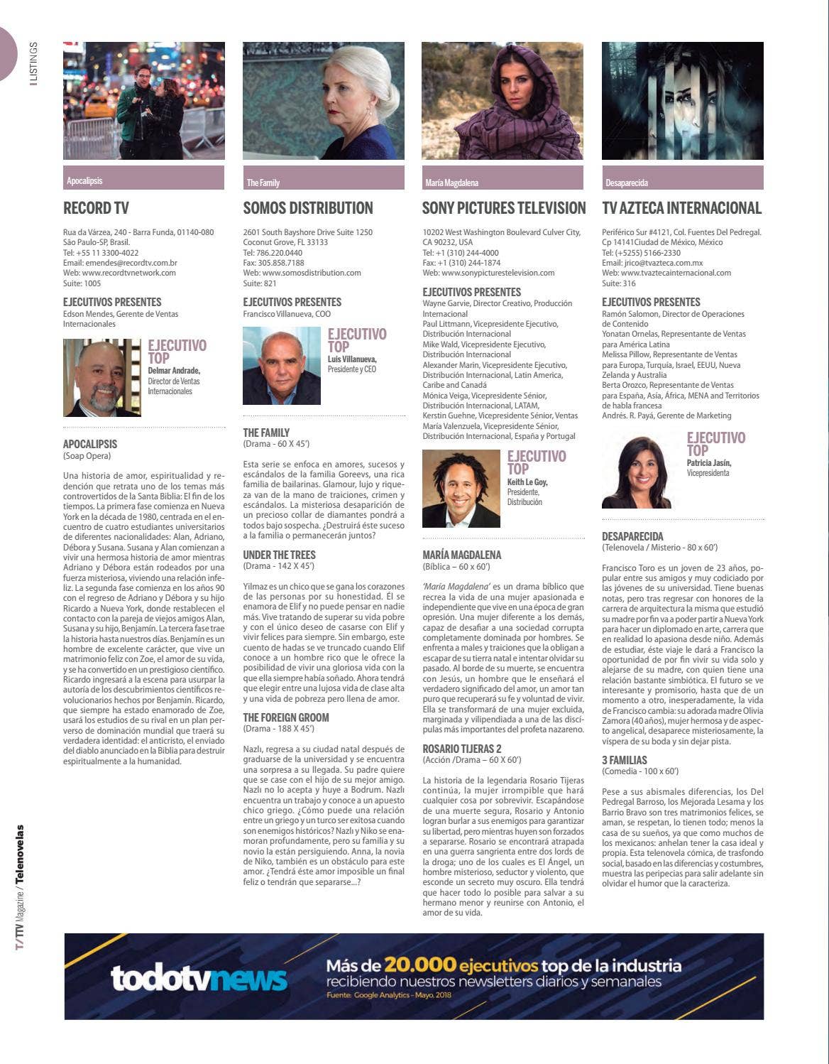LA Screenings 2018 by TodotvMedia - Issuu