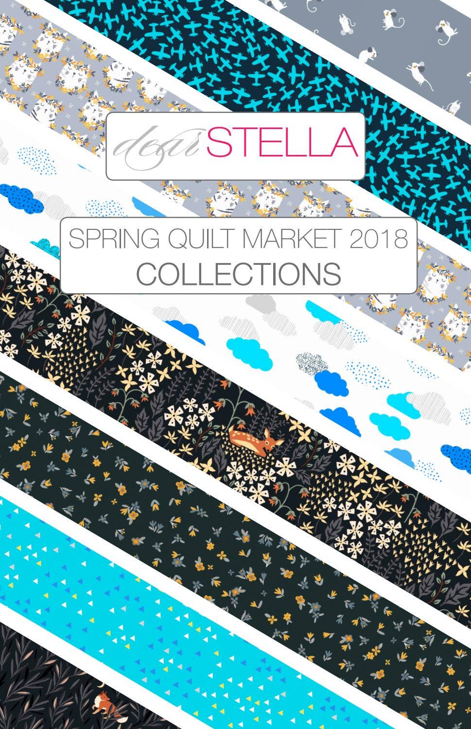 Spring Quilt Market 2018 (SQM) Dear Stella Sell Sheets by Timeless ...