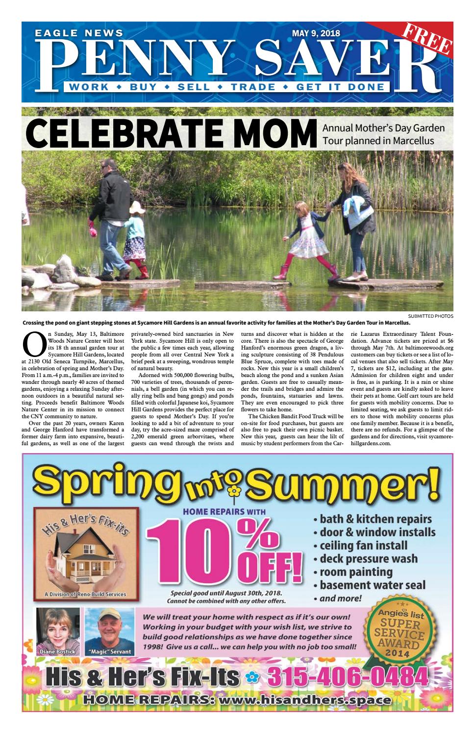 Penny saver may 9 2018 by Eagle Newspapers - Issuu