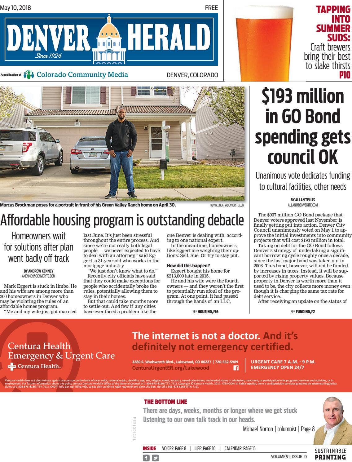 Denver Herald Dispatch 0510 by Colorado Community Media - Issuu