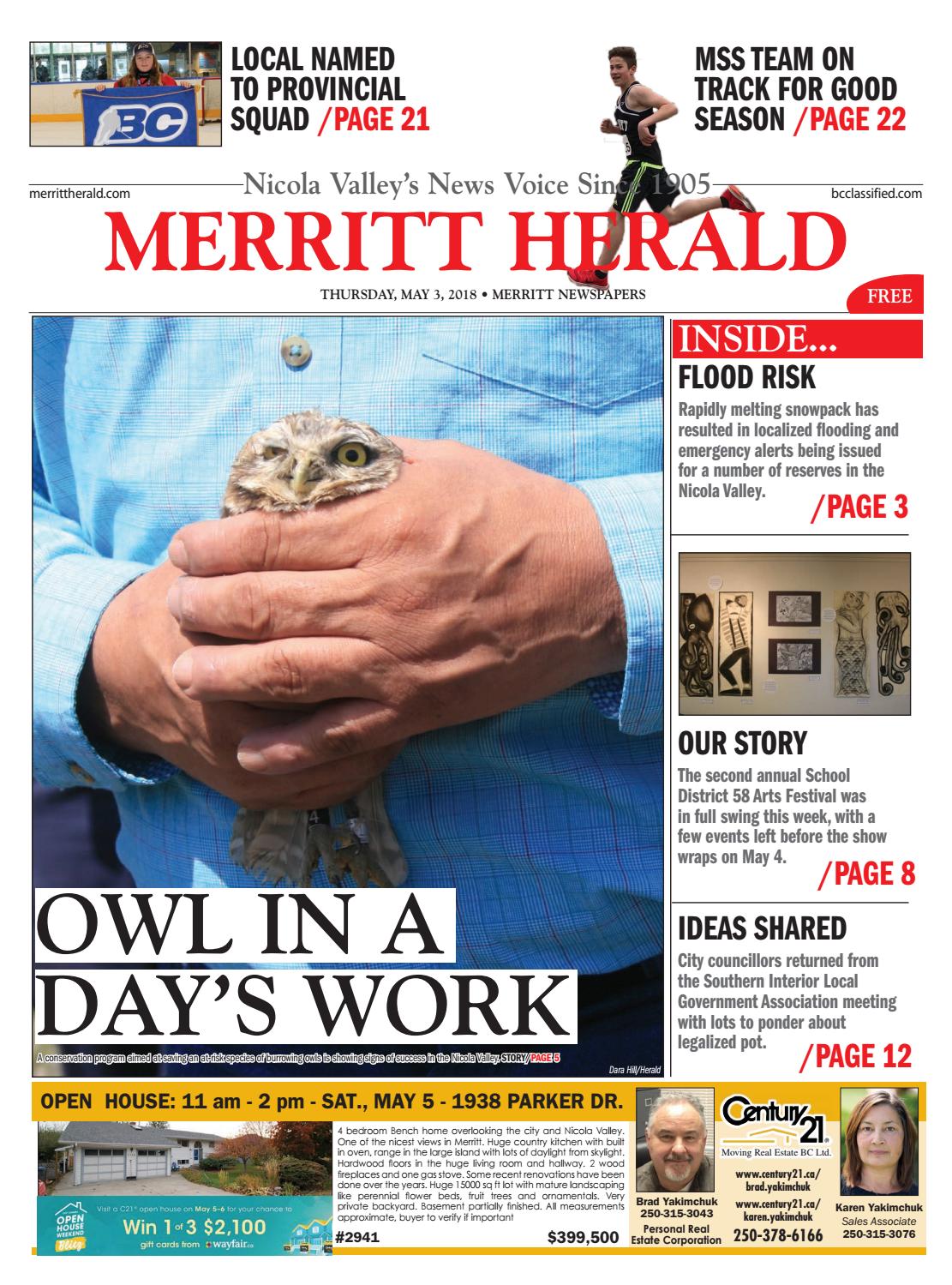 Merritt Herald May 3, 2018 by Merritt Herald - Issuu
