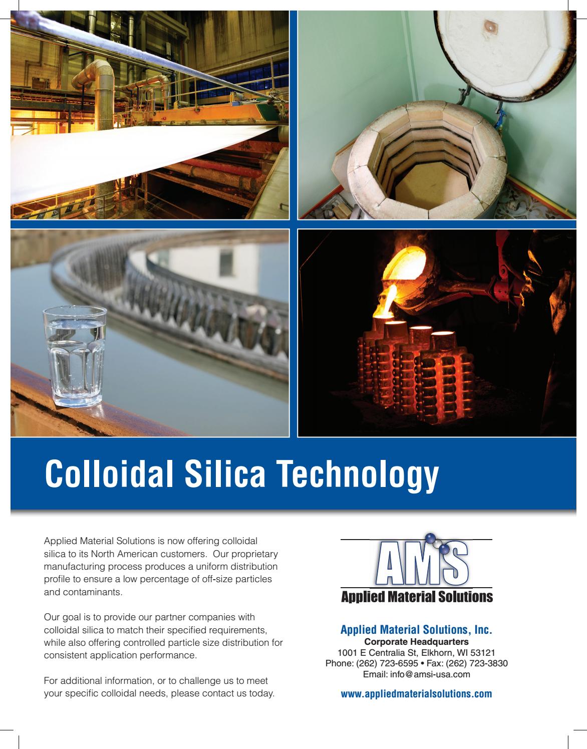 Colloidal Silica by Winsby Inc. - Issuu