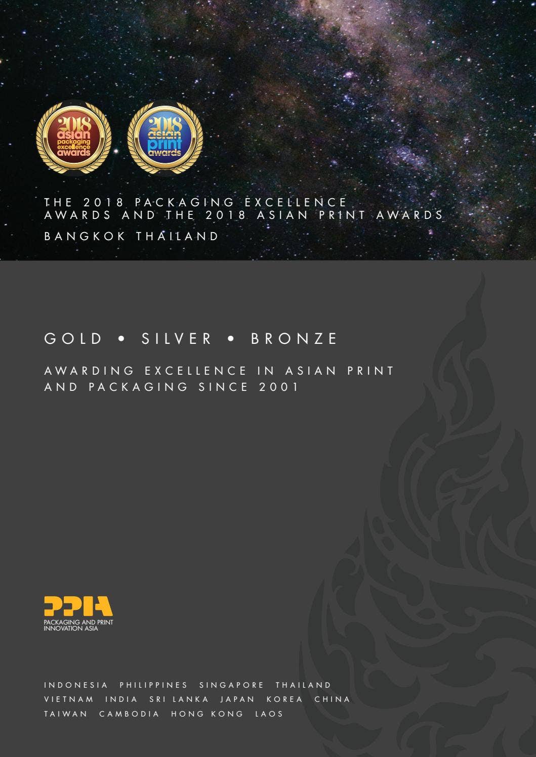 ASIAN PRINT AWARDS 2018 - ASIAN PACKAGING AWARDS 2018 by Print ...