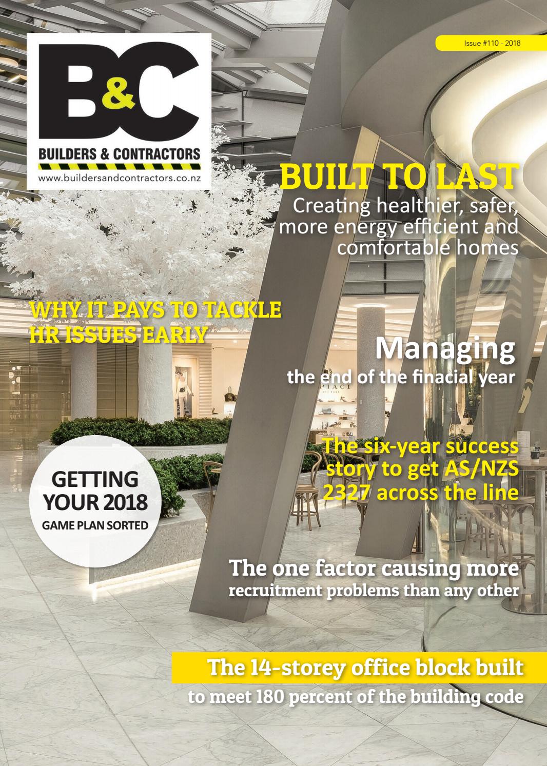 Builders & Contractors Magazine, Issue #110 by Markat - Issuu