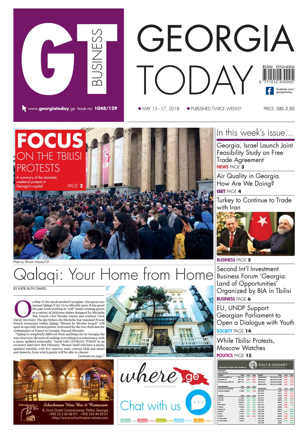 Issue #1048 Business by Georgia Today - Issuu