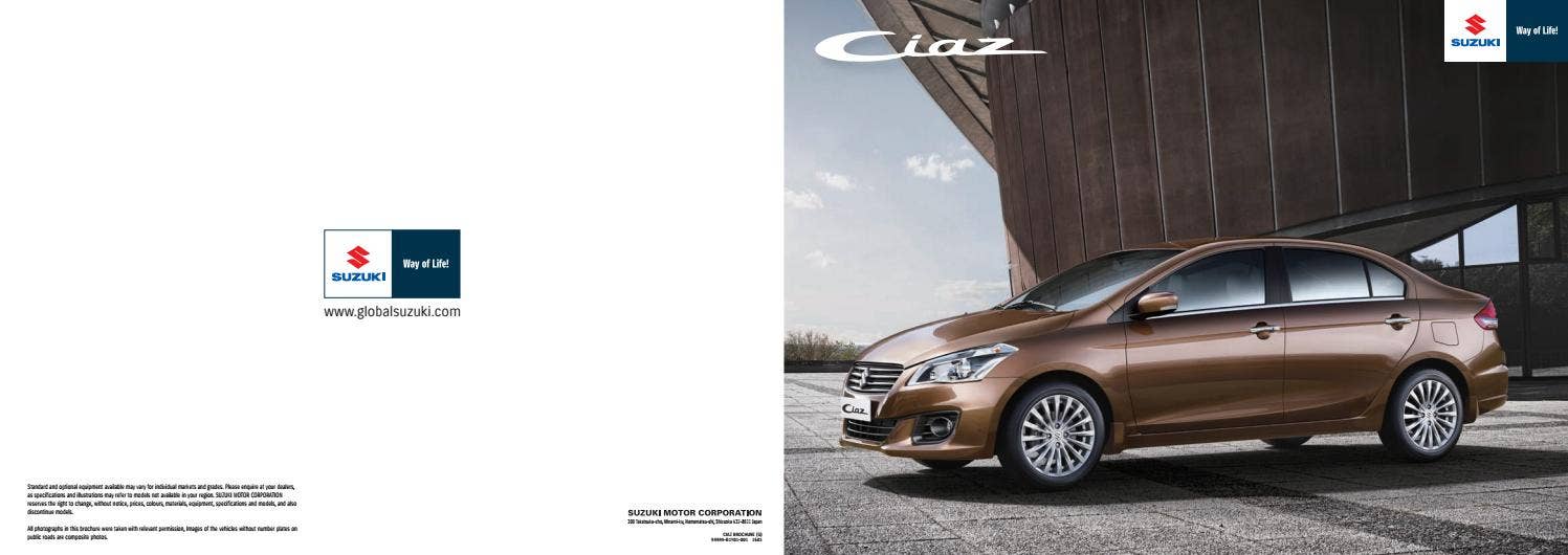 2018 Suzuki Ciaz Brochure by Stewarts Automotive - Issuu