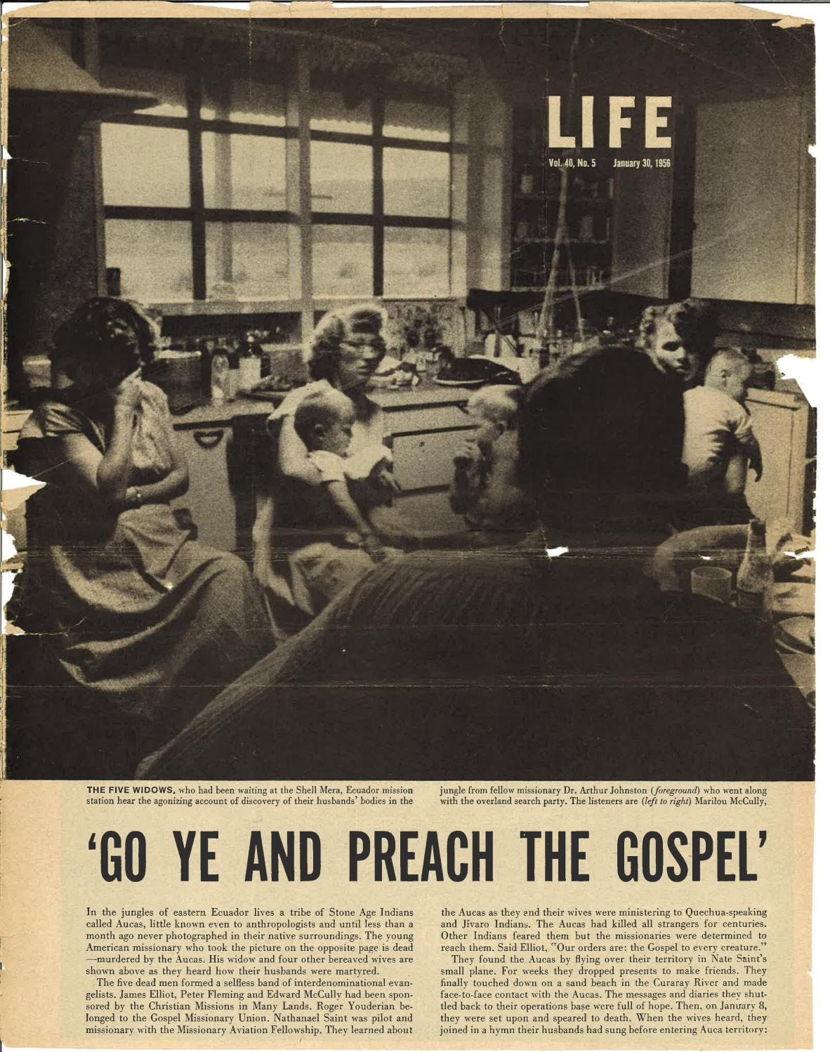 Life Magazine - January 1956 - Five Do and Die by MAF UK - Issuu
