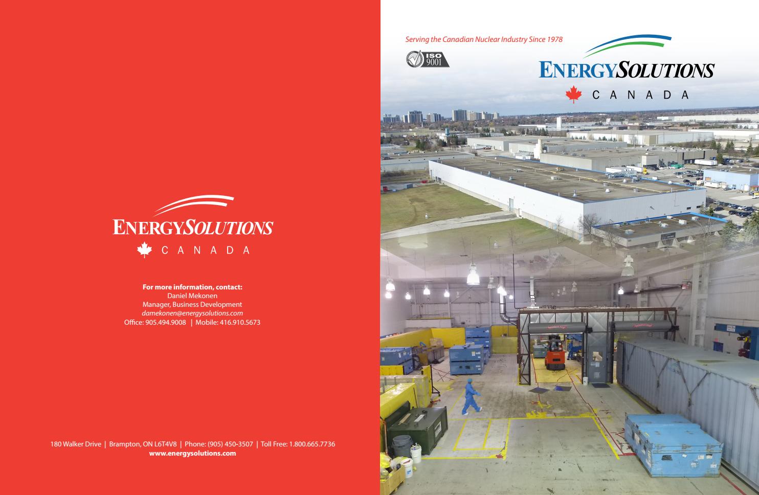 EnergySolutions Canada by angelamroe - Issuu