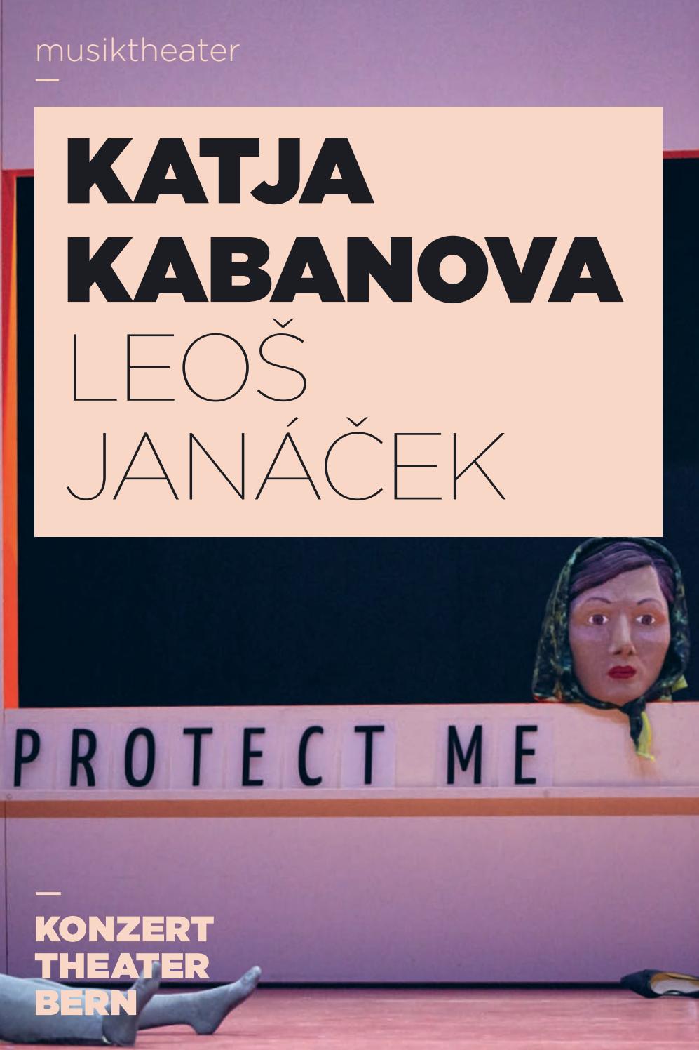 Programmheft Katja Kabanova by Bühnen Bern - Issuu