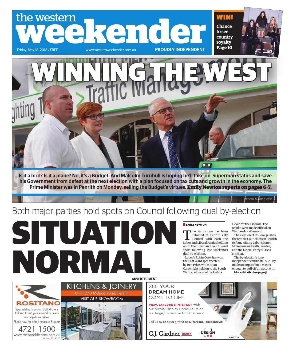 Western Weekender May 18 by Western Sydney Publishing Group - Issuu
