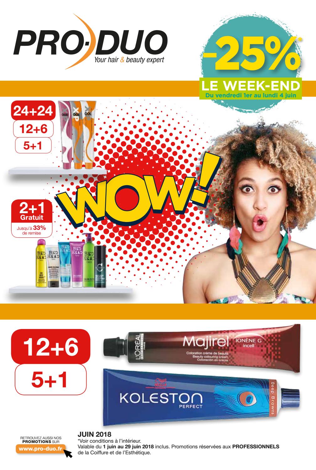 Pro-Duo - Promotions Juin 2018 - France by Sally Europe - Issuu