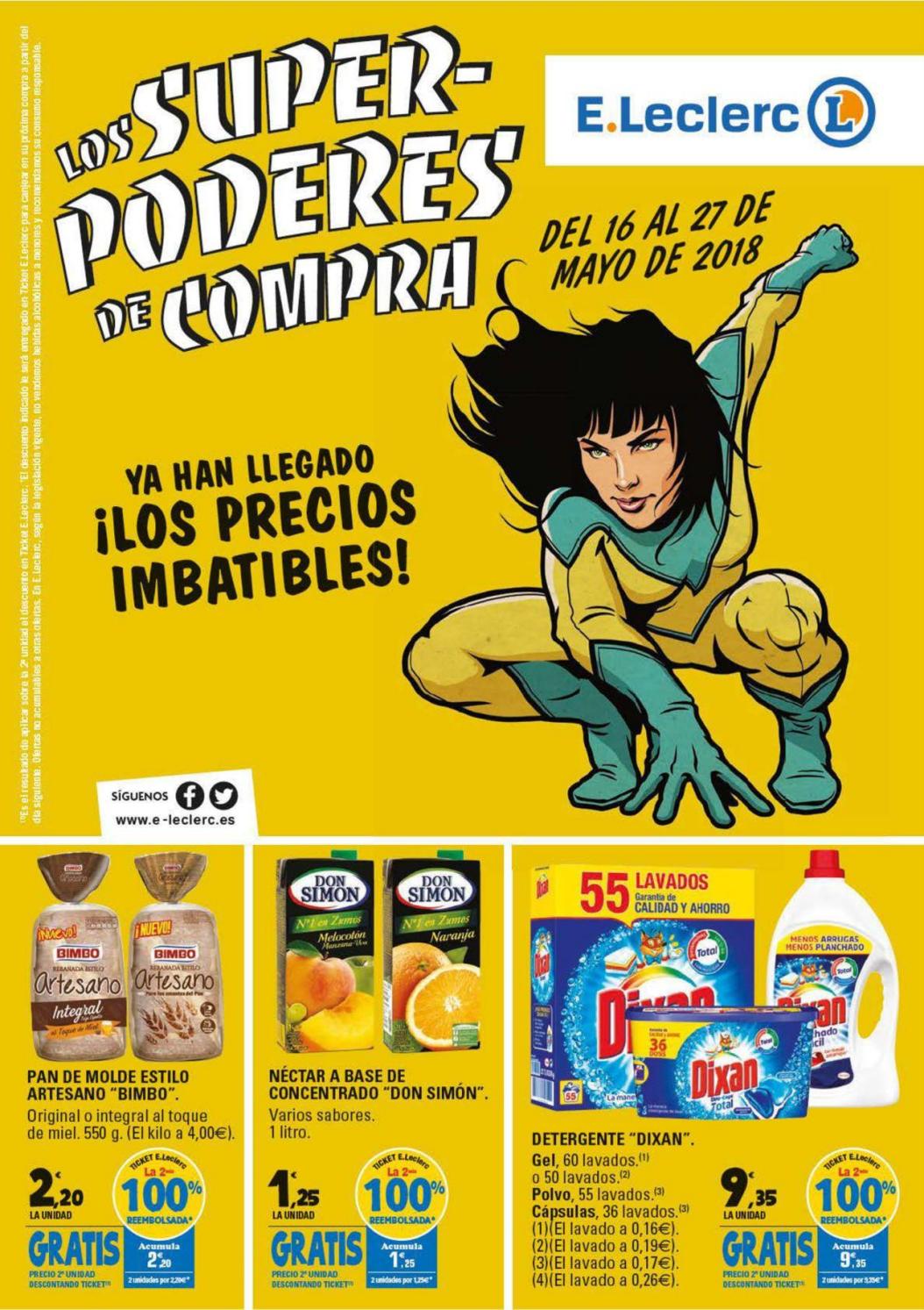 Catálogo e leclerc los super poderes de compra by Ofertas Supermercados ...