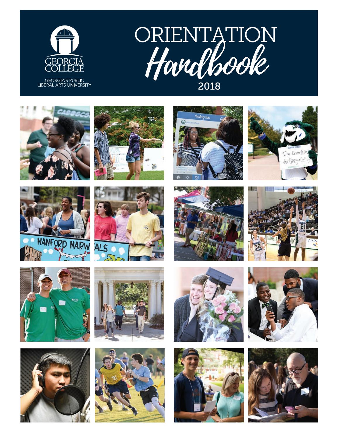 Orientation Handbook 2018 by Georgia College & State University - Issuu