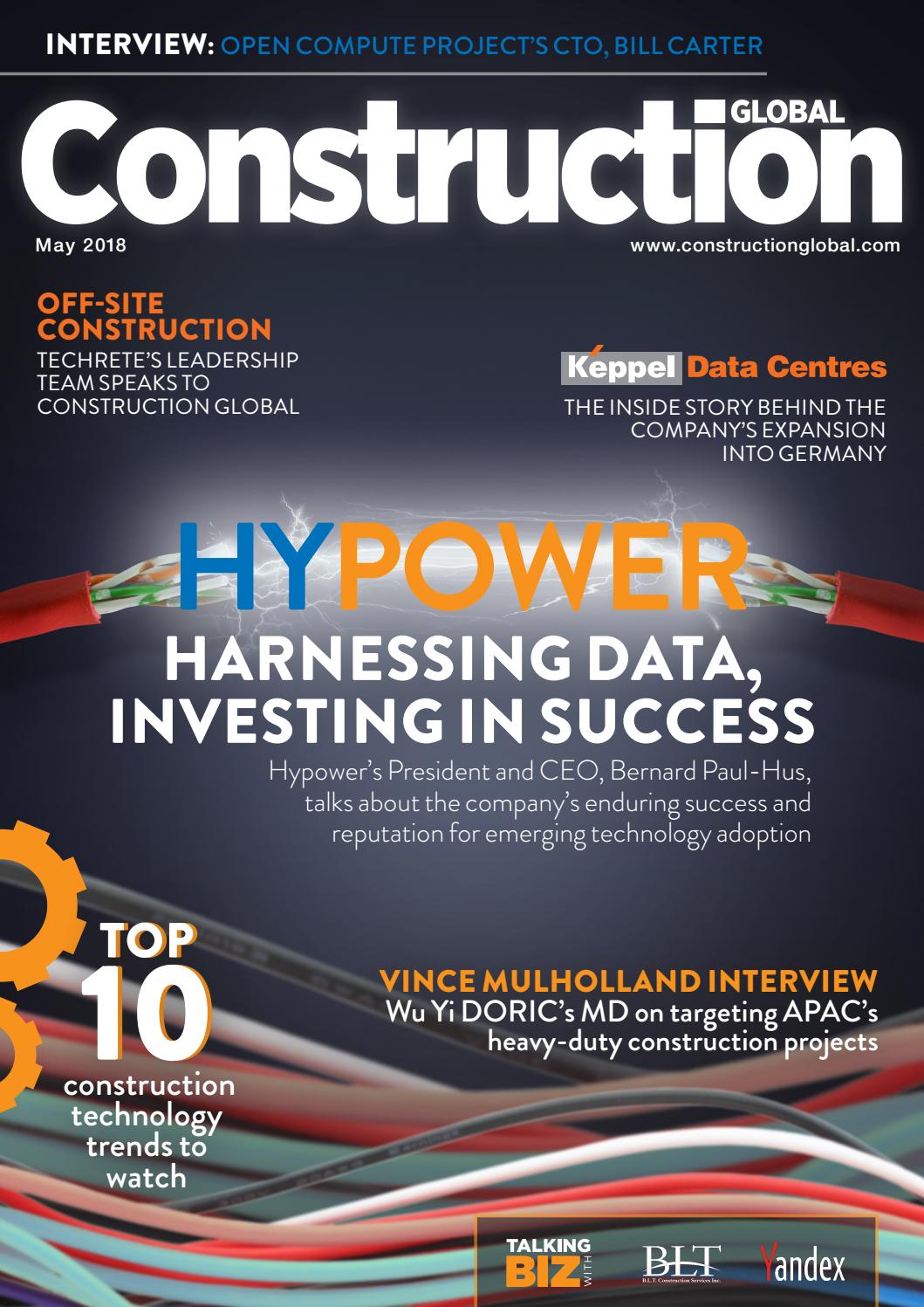 Construction Global Magazine - May 2018 by Construction Global - Issuu