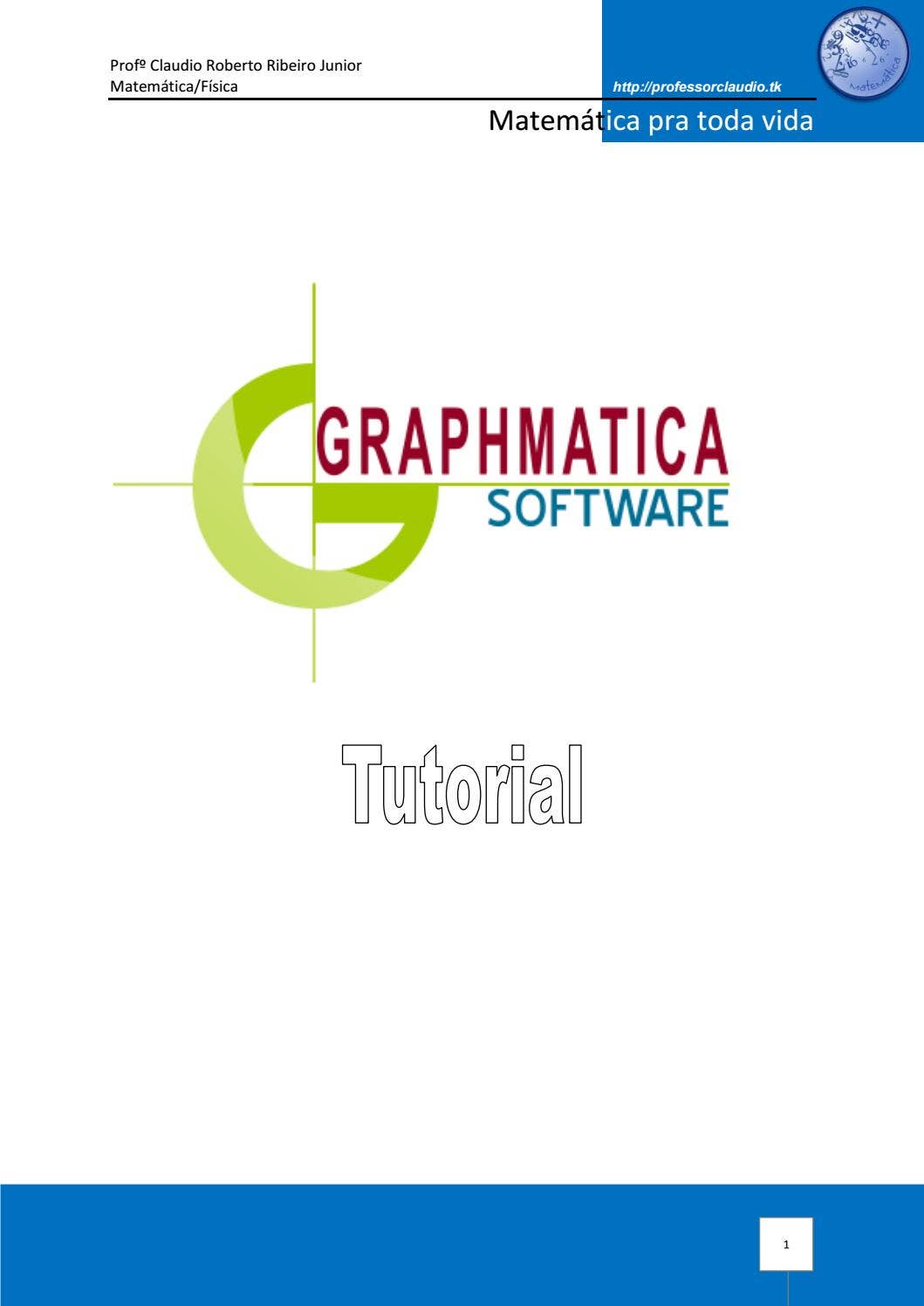 Graphmatica Software by Claudio Ribeiro - Issuu