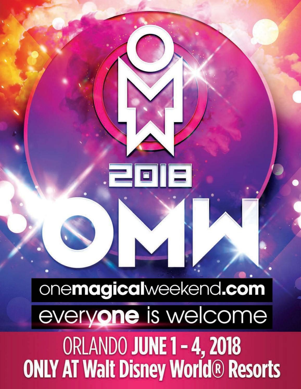 One Magical Weekend 2018 by ME Graphic Designer - Issuu