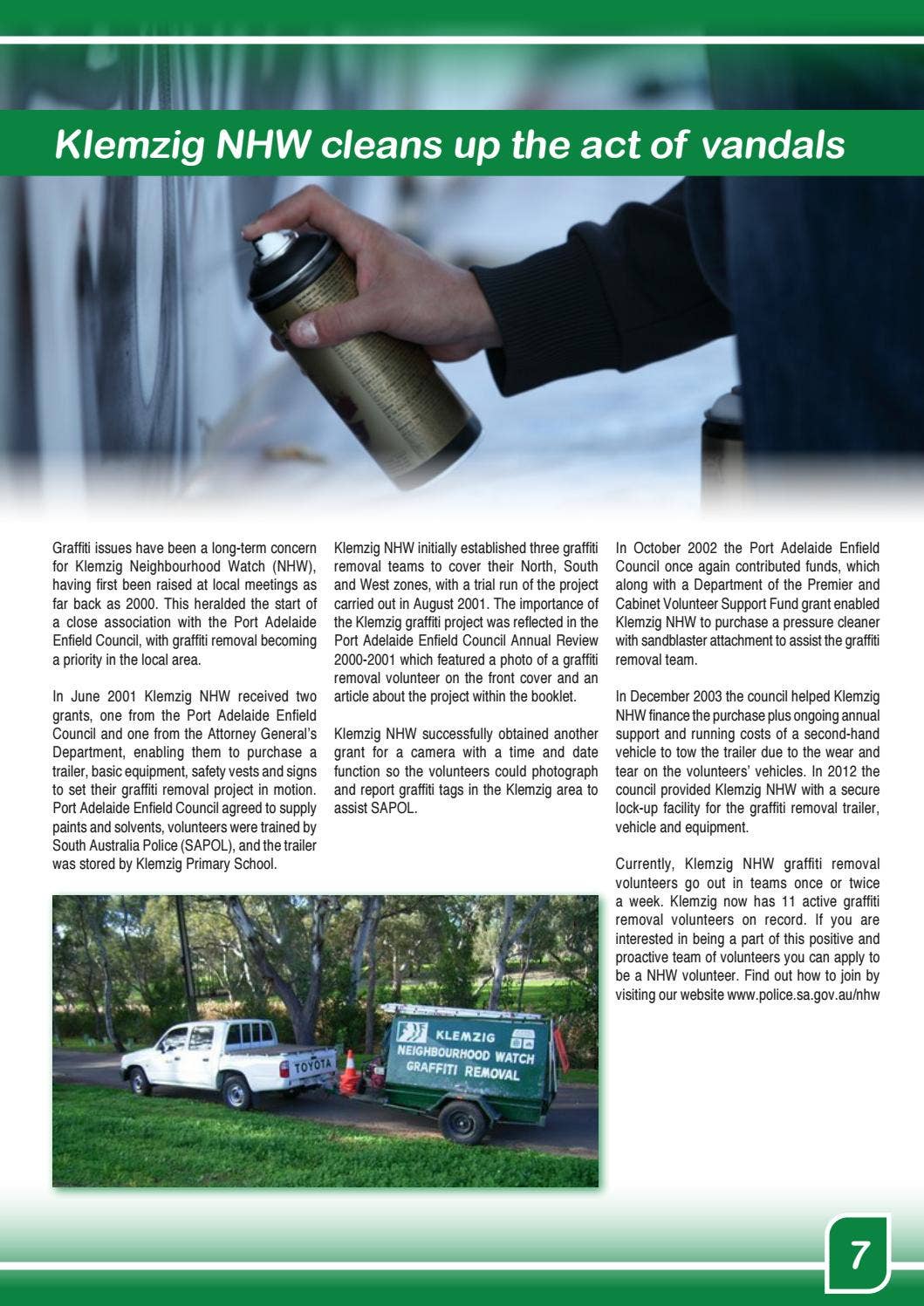 NHW SA Watch on SA magazine Issue 12, 2018 by South Australia Police ...