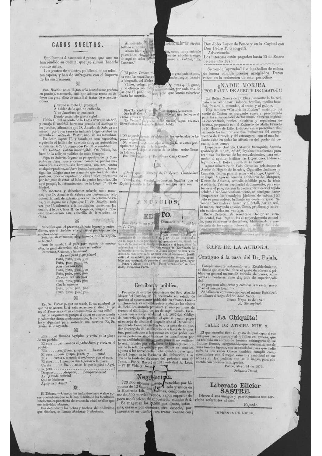 Don Severo Canta-Claro (1873) by La Colección Puertorriqueña - Issuu