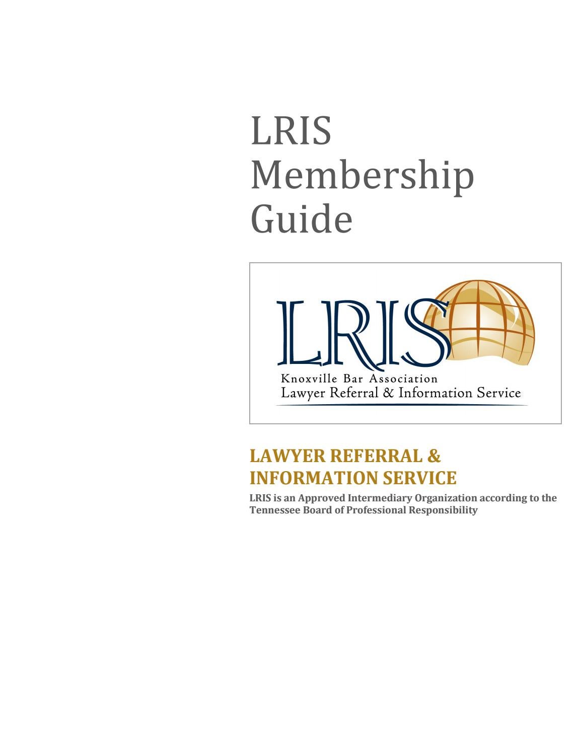 LRIS Handbook 2018 by Knoxville Bar Association - Issuu