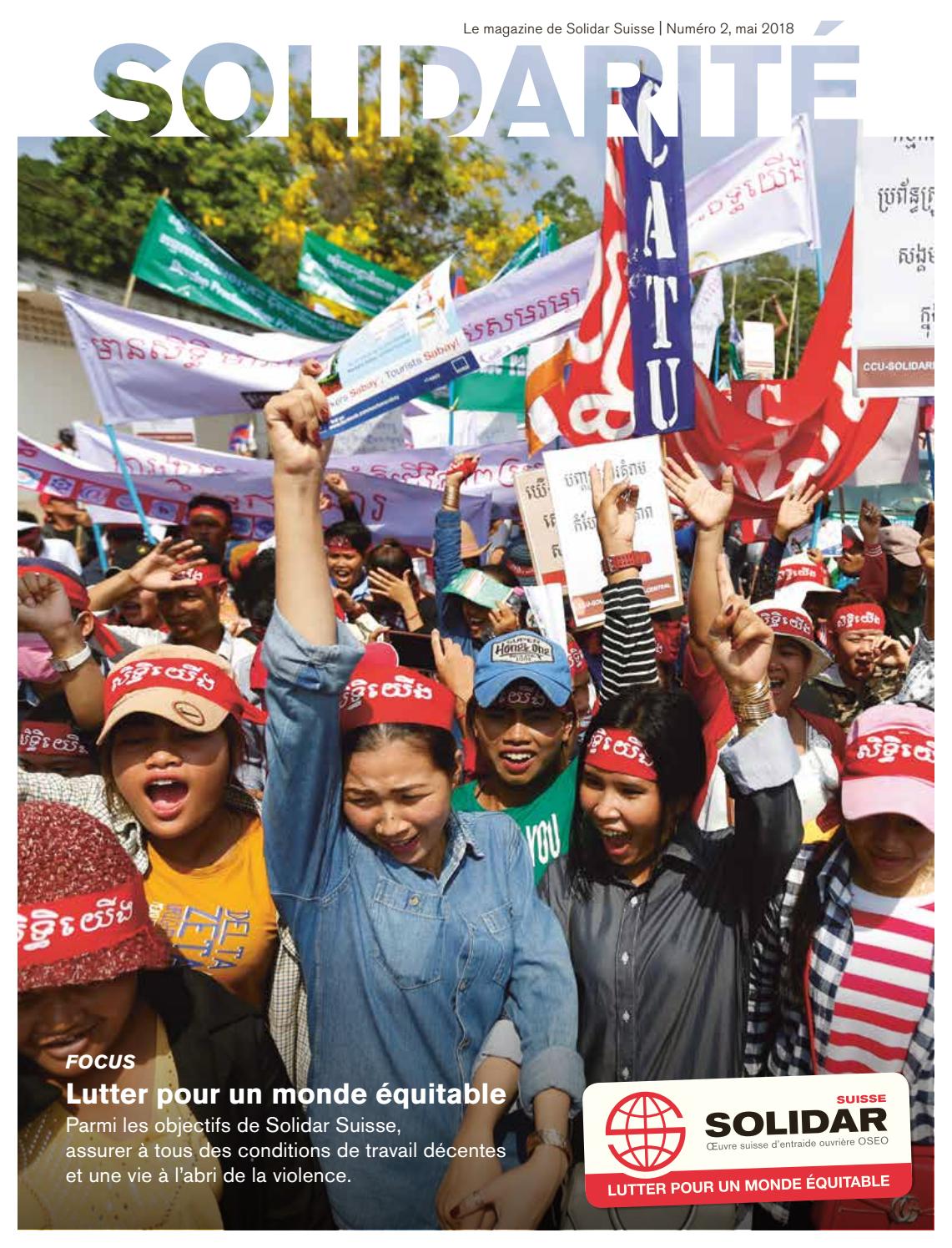 Solidarité 2/2018 by Solidar Suisse - Issuu