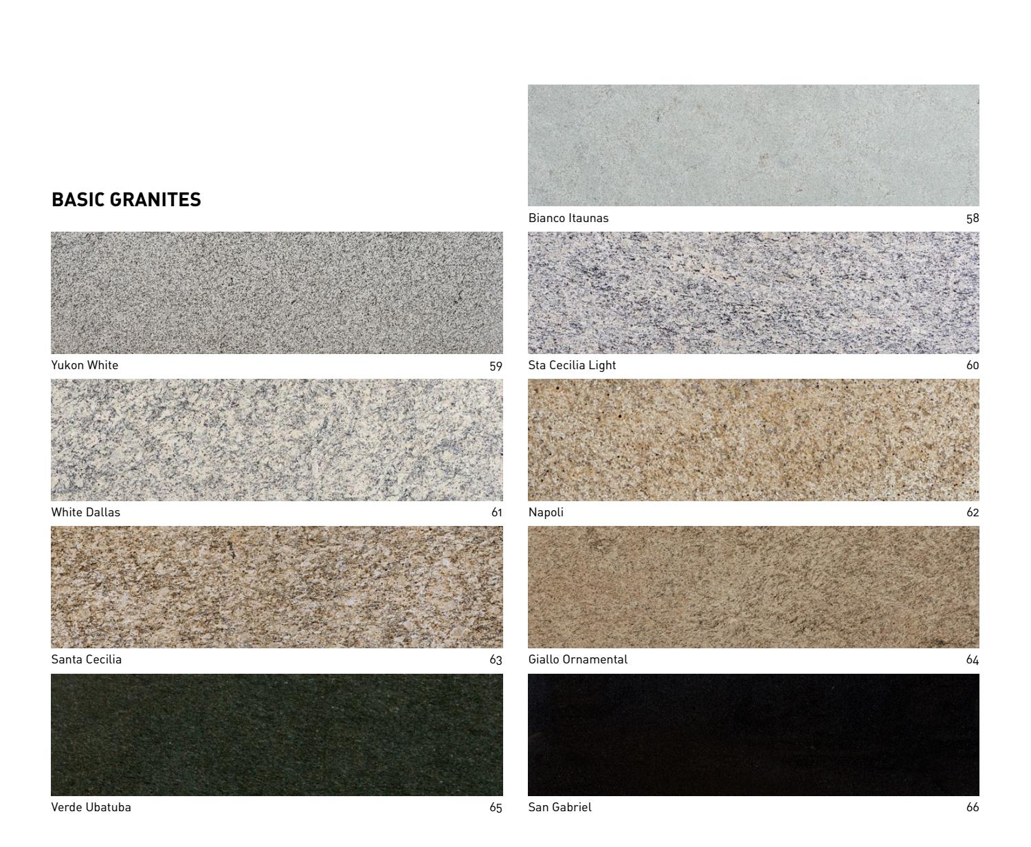 Catálogo granito brasil 2018 by Levantina - Issuu