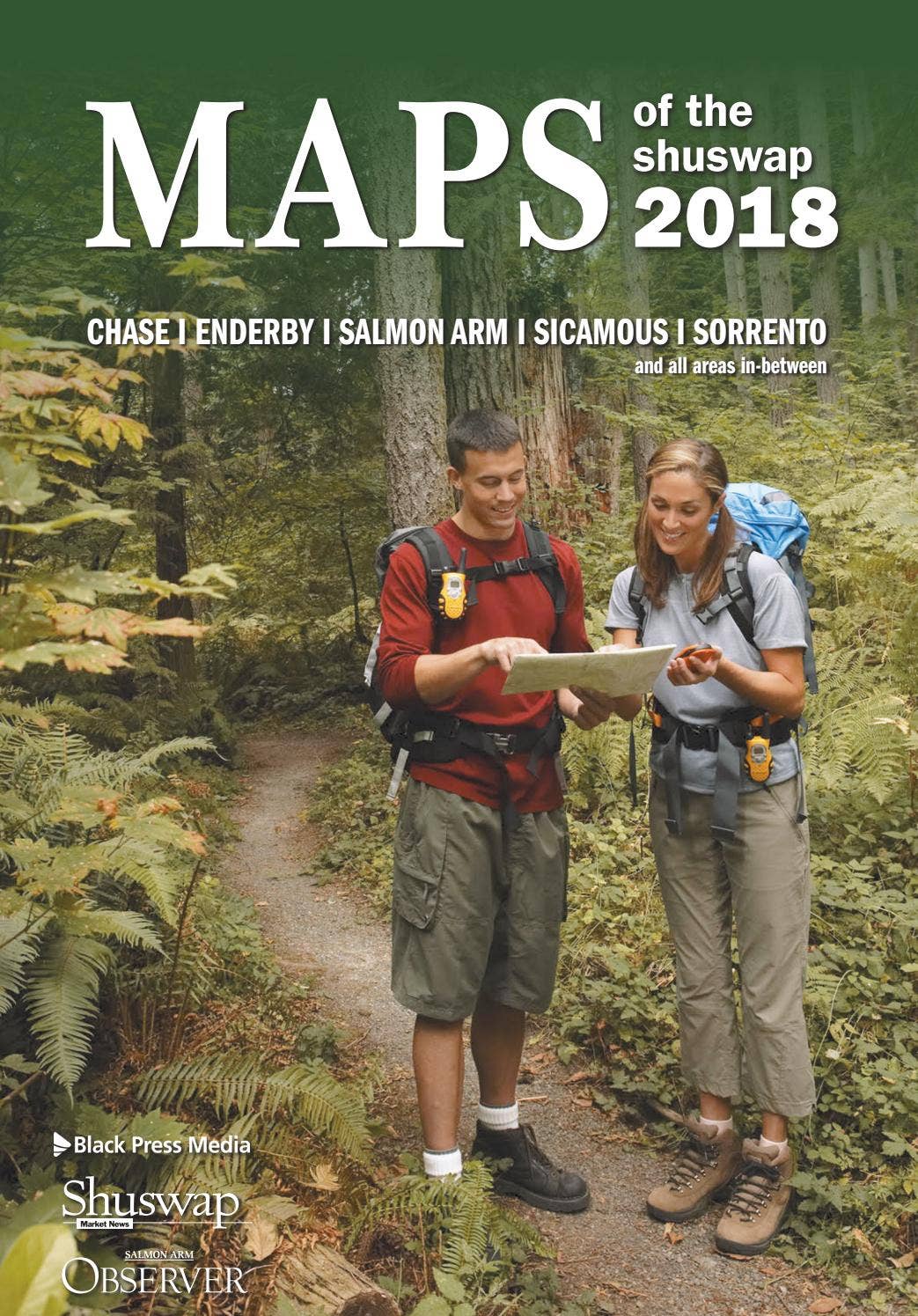 Tourism Guide - Maps of the Shuswap 2018 by Black Press Media Group - Issuu