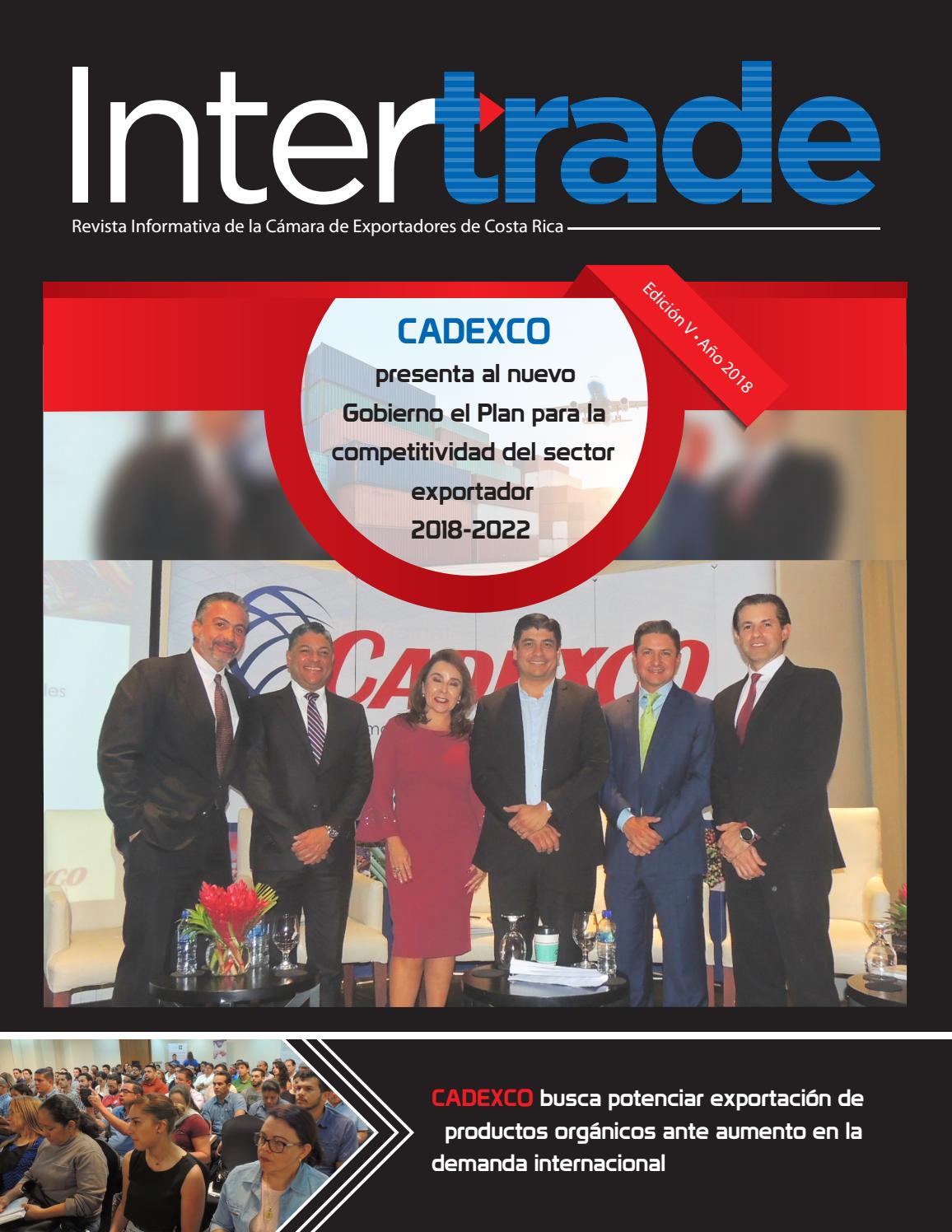 Revista Intertrade de CADEXCO, V edición by Cadexco - Issuu