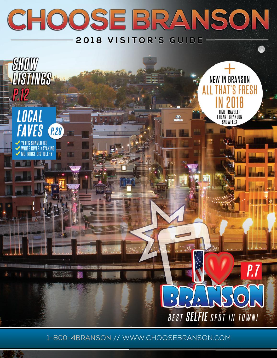 2018 Choose Branson Visitor's Guide by Capital Vacations - Issuu