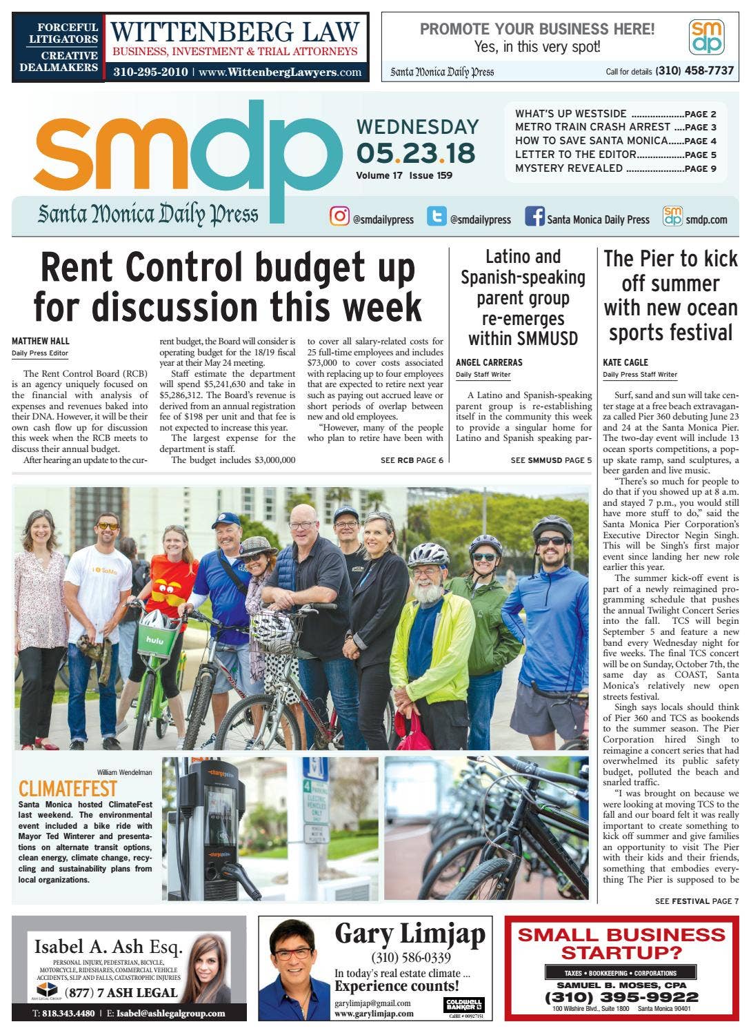 Wednesday, May 23, 2018 by Santa Monica Daily Press - Issuu