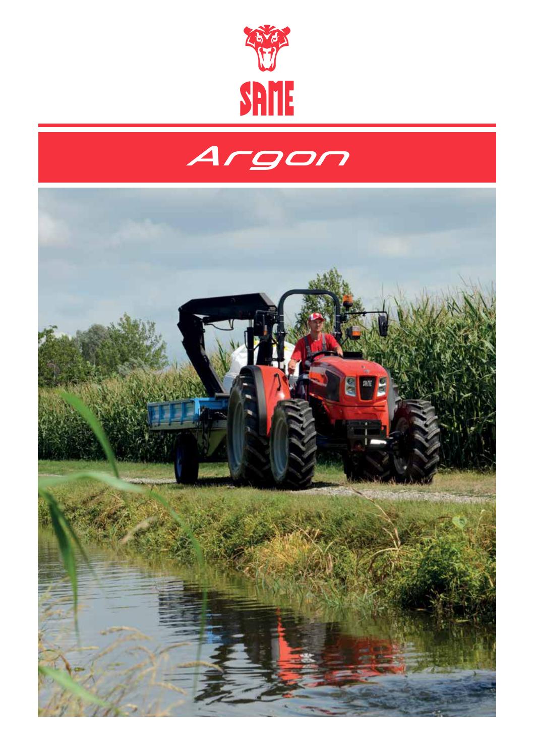 SAME Argon Fase III B - Brochure - Español by SAME - Tractors - Issuu